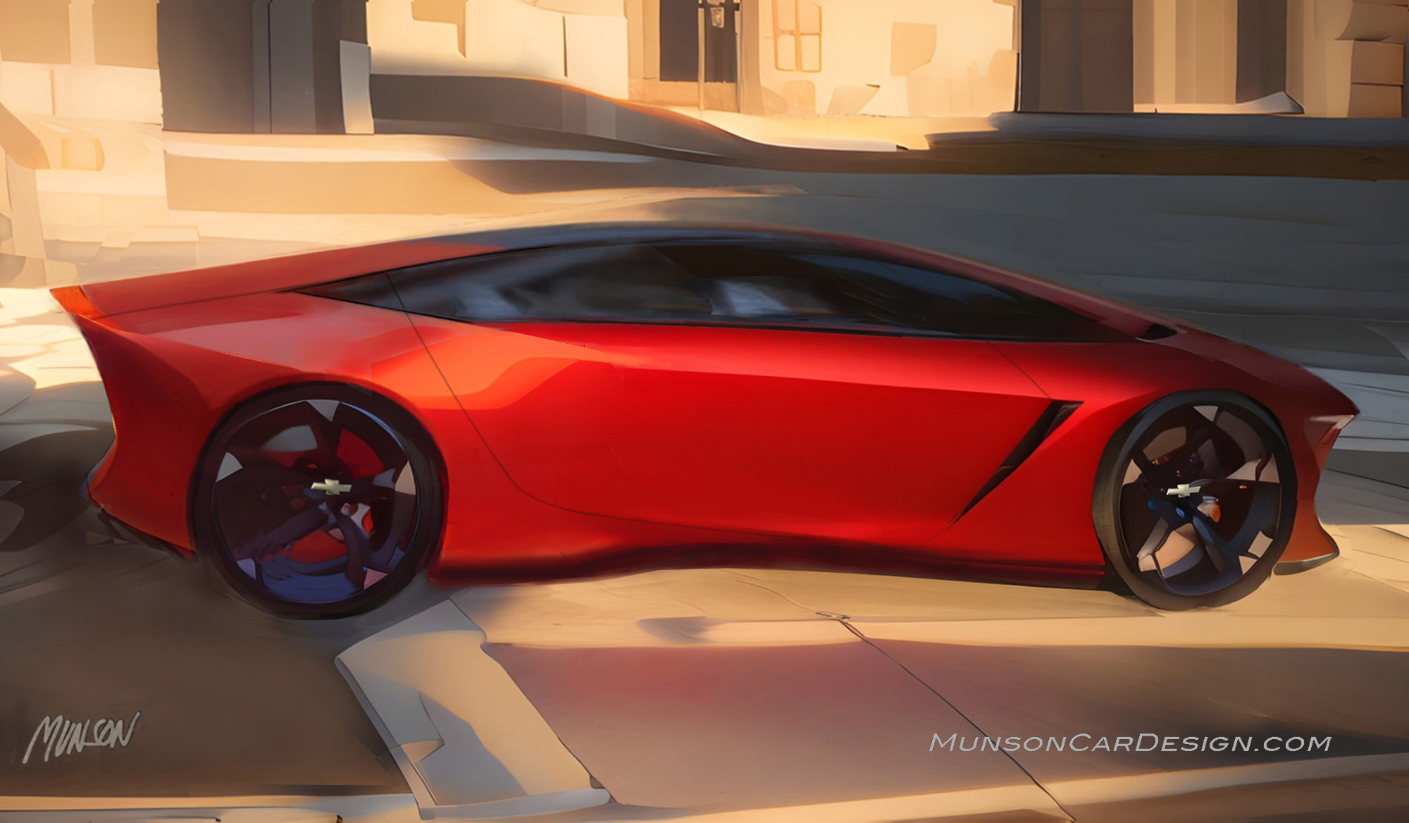 Chevrolet One-Box Sedan - MunsonCarDesign.com